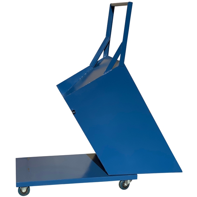 Shaving Swarf Steel Bin - Blue - 800Kg Stackable SHB1 | SupplyWise