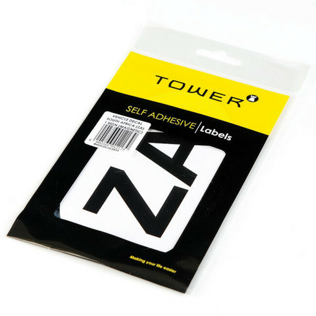 Vehicle Signage | Tower | TWR-ZA-DECAL | SupplyWise