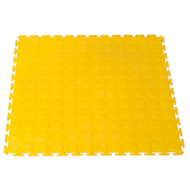 Interlocking PVC Floor Tiles | Matco | COB-5300CEA-yellow | SupplyWise