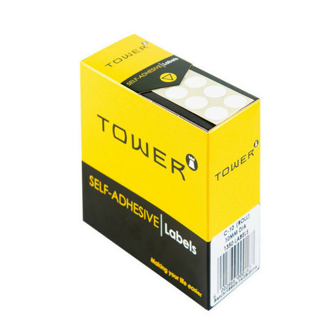 White Roll Label | Tower | TWR-R10 | SupplyWise