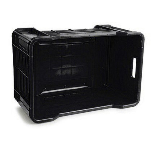 Stack Crate | PLI-PI-401-Solid-black | SupplyWise