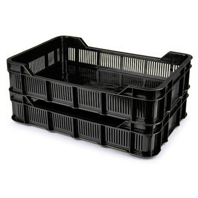 Stack Crate | PLI-PI-430-SolidB-black | SupplyWise