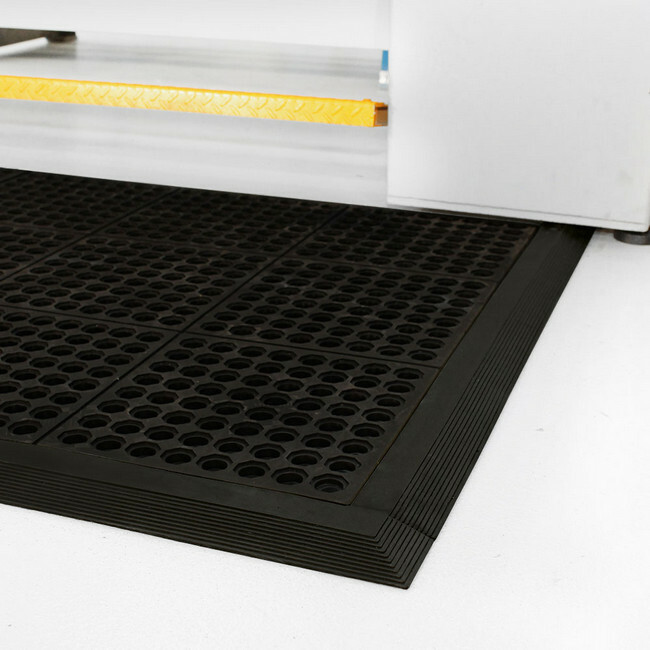 Rubber Mat Female Corner Edge | COB-SS010002F | SupplyWise