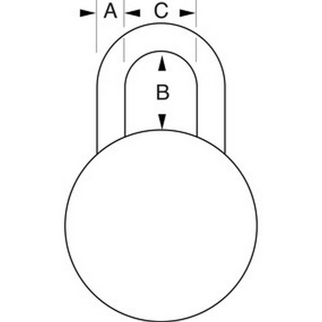 Master Lock | Spin Dial Padlock | IBM-MA205386 | SupplyWise