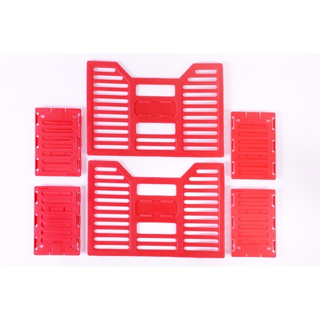 A4 Slated Plastic Filing Container | PRO-02SLPC | SupplyWise