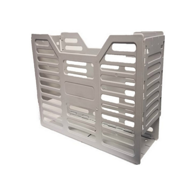 A4 Slated Plastic Filing Container | PRO-02SLPC | SupplyWise