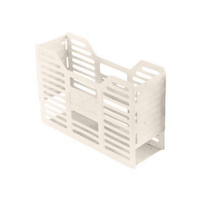 A4 Slated Plastic Filing Container | PRO-02SLPC | SupplyWise
