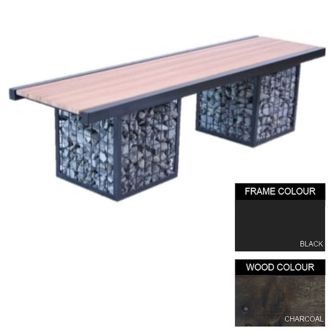 Gabion Bench | Allsorted Designs | ASD-GB4641PC | SupplyWise