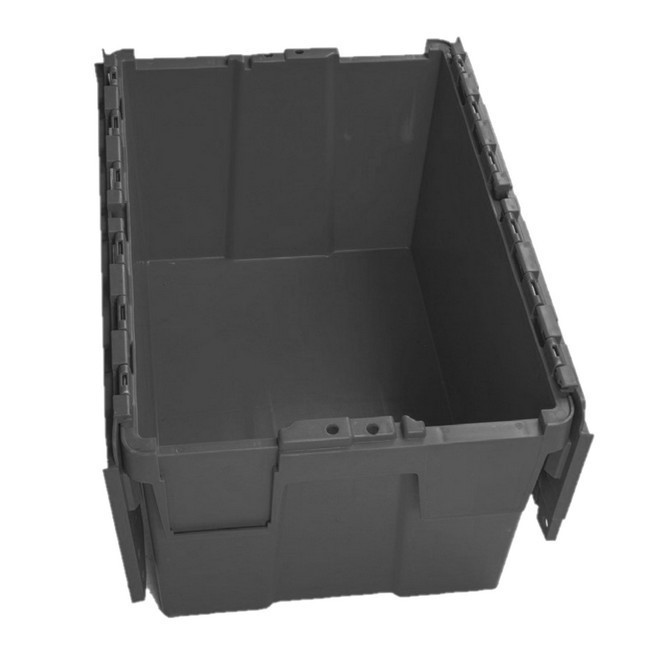 Plastic Crate | MPC-AT64315-black | SupplyWise