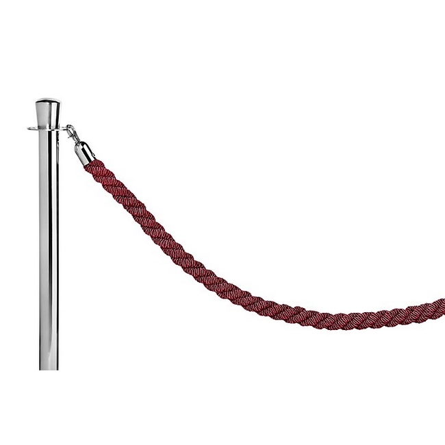 Queue Barrier Twisted Rope | KRO-HOSQ010TR | SupplyWise