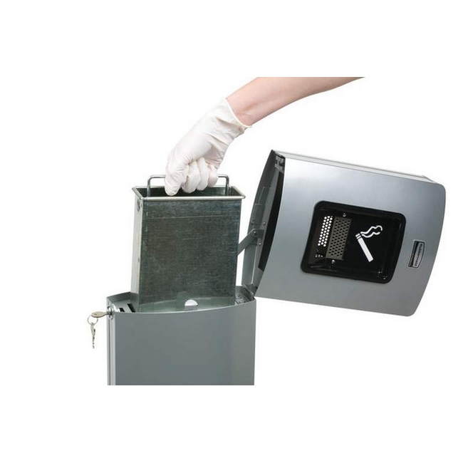 Rubbermaid Smokers Station -Metropolitan | EIS-FGR93400BK | SupplyWise