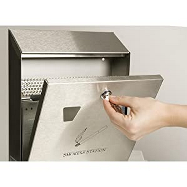 Rubbermaid Smokers Station | EIS-FGR1012EBK | SupplyWise