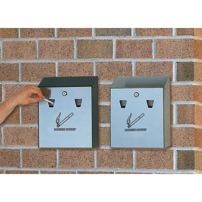 Rubbermaid Smokers Station | EIS-FGR1012EBK | SupplyWise