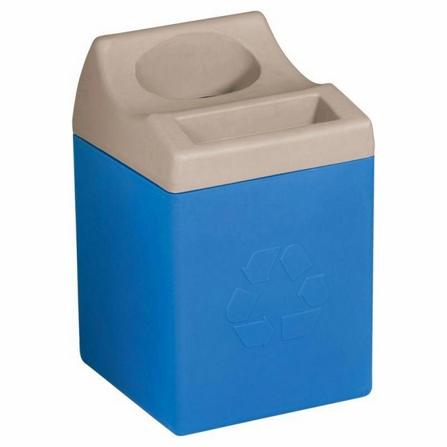 Plastic Recycle Battery Bin | KRO-RECMDBBGN | SupplyWise