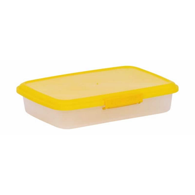 Contour Plastic Lunch Box | BUZ-LB-5PC-1L-HW-B | SupplyWise