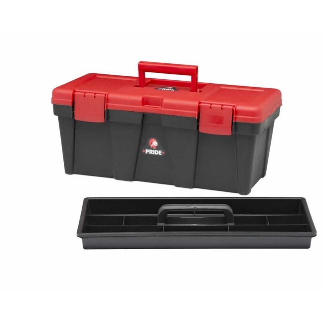 Plastic Tool Box | BUZ-DY-TB-056-BK | SupplyWise