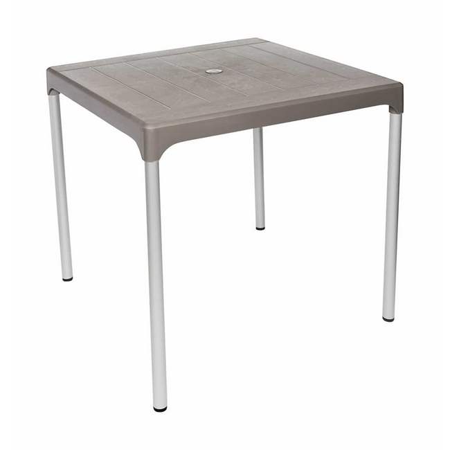 Plastic Square Table | BUZ-TL-CHST | SupplyWise