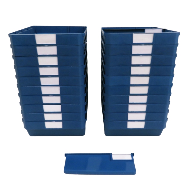 Window and Labels for Shelf Bin | DLP-DPLABEL | SupplyWise